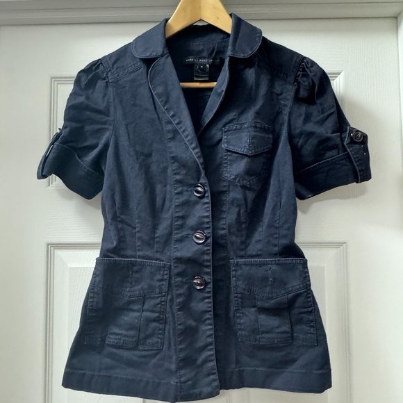 Marc By Marc Jacobs | Jackets & Coats | Marc By Marc Jacobs Navy Blue ...